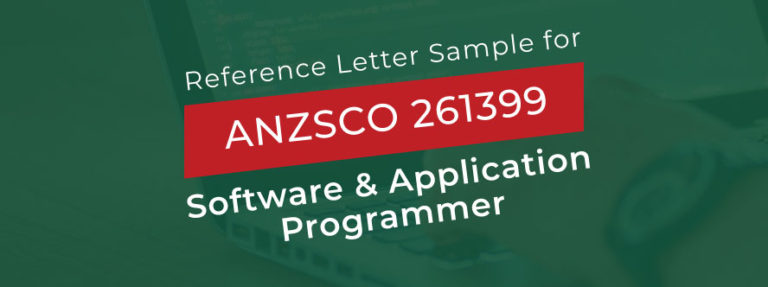 ACS Reference Letter Sample for Software and Applications Programmer ( NEC)