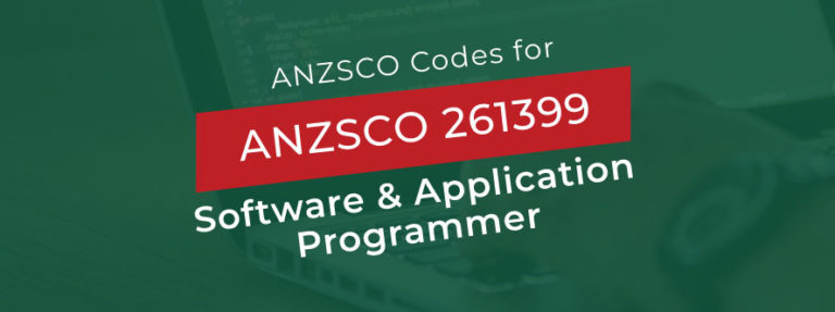 Software and Application Programmer (nec) ANZSCO 261399 | ACSRPLReport.com